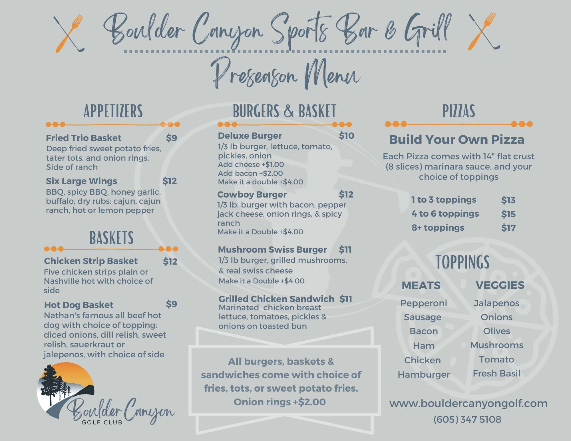 Sports Bar and Grill | Boulder Canyon Golf Club